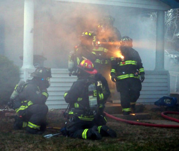 11AM Golden Unveils Statue Honoring Volunteer Firefighters @ Fire Station